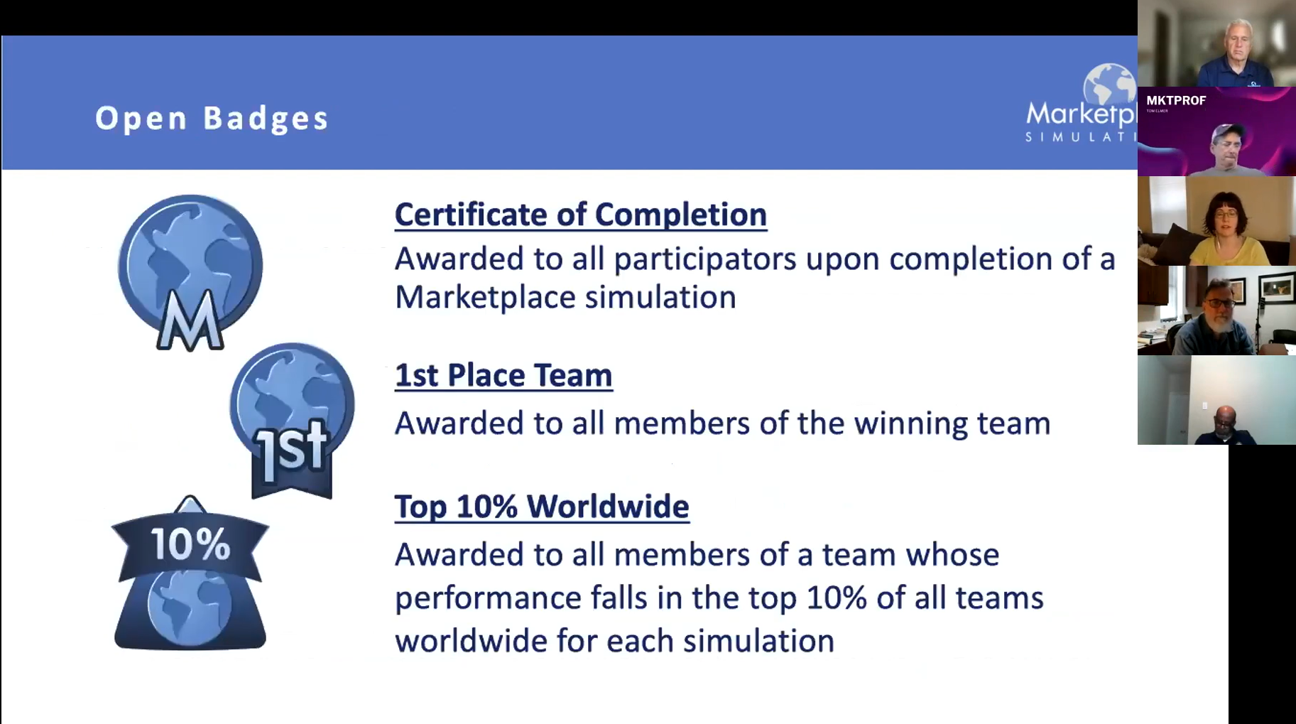 Marketplace Product Updates - Marketplace Business Simulations
